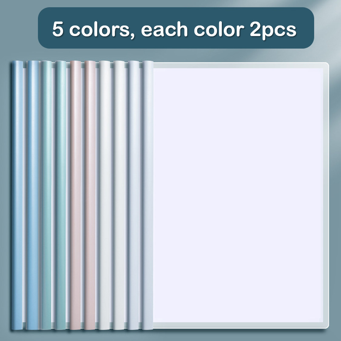 🇲🇾 Ready Stock Slide Binder File A4 PVC Slide Binding Report Cover File ...