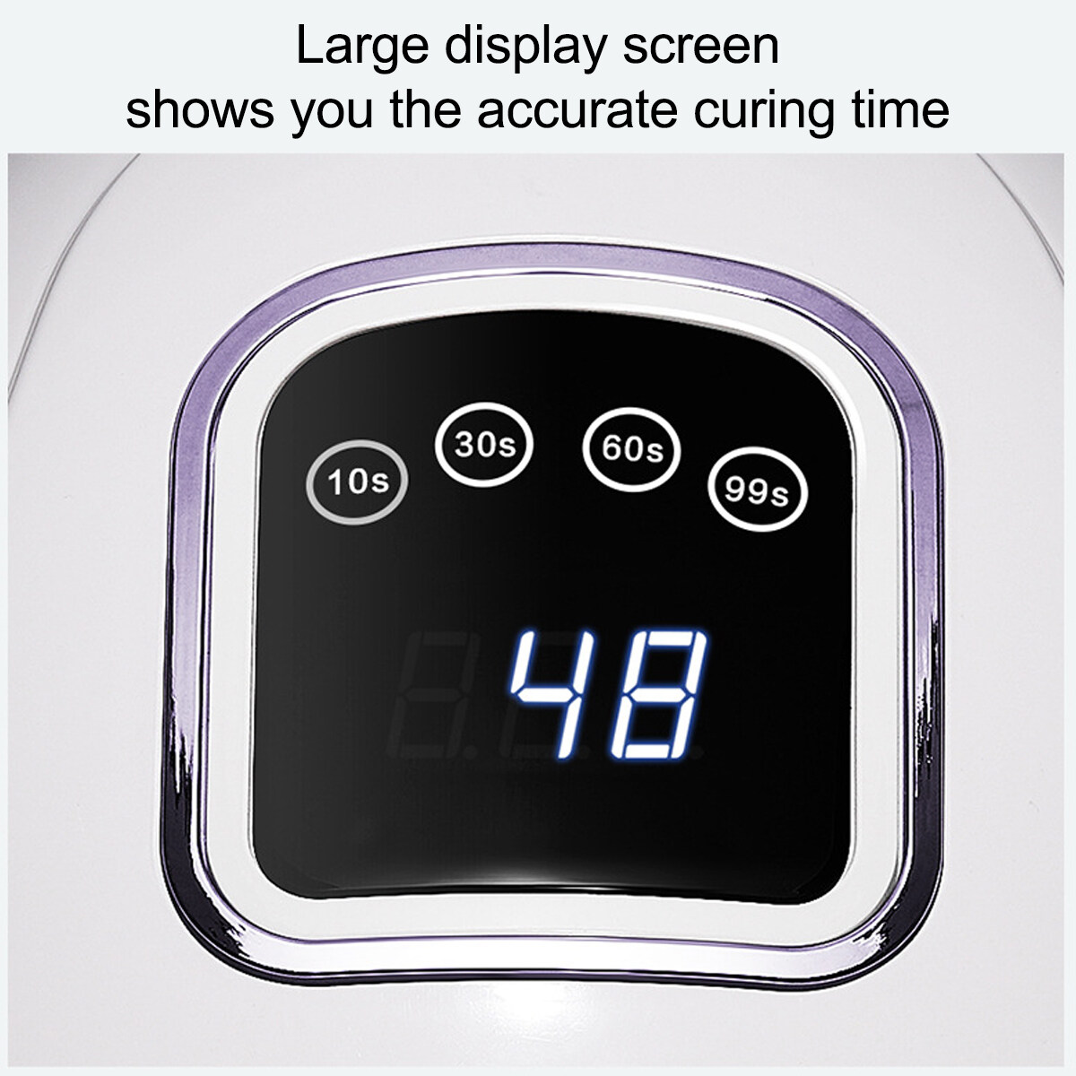 248W 64 LED Touch Control Professional UV ไดร์เป่าเล็บเจลเครื่องอบเล็บ ...