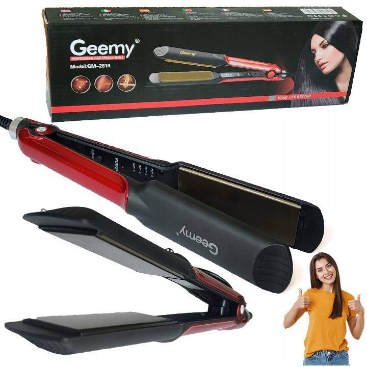 Geemy GM-2819 Professional Straightene | Lazada