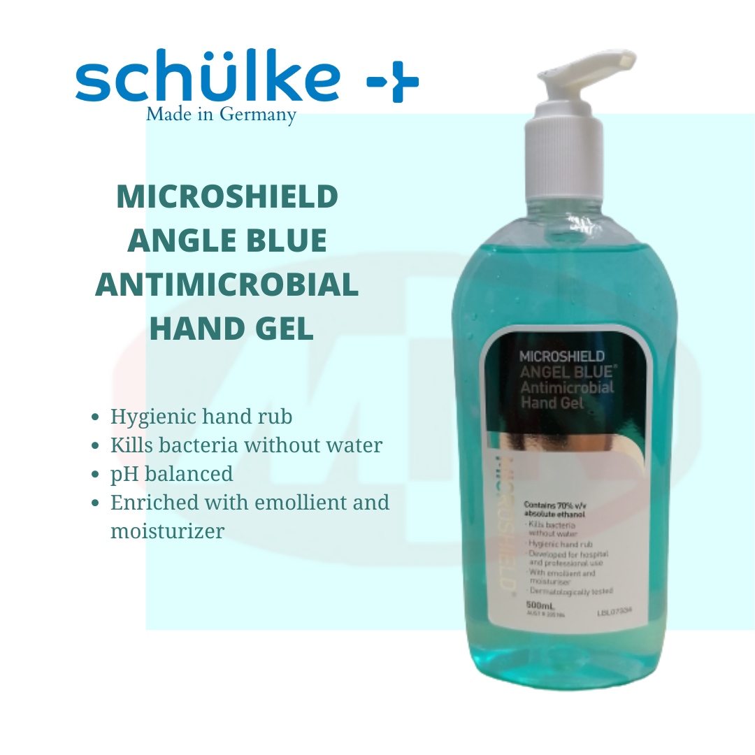 Microshield Angel Blue Antimicrobial Hand Gel 500ml | Lazada