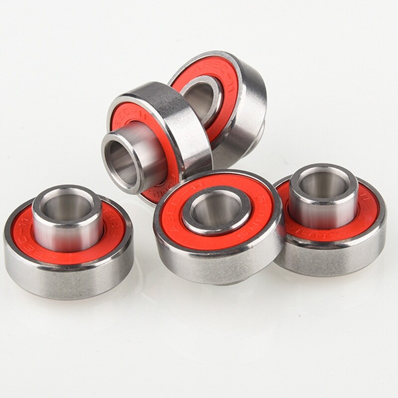 10Pcs 608-2RS Longboard Integrated Bearing Skateboard Wheel Bearing ...