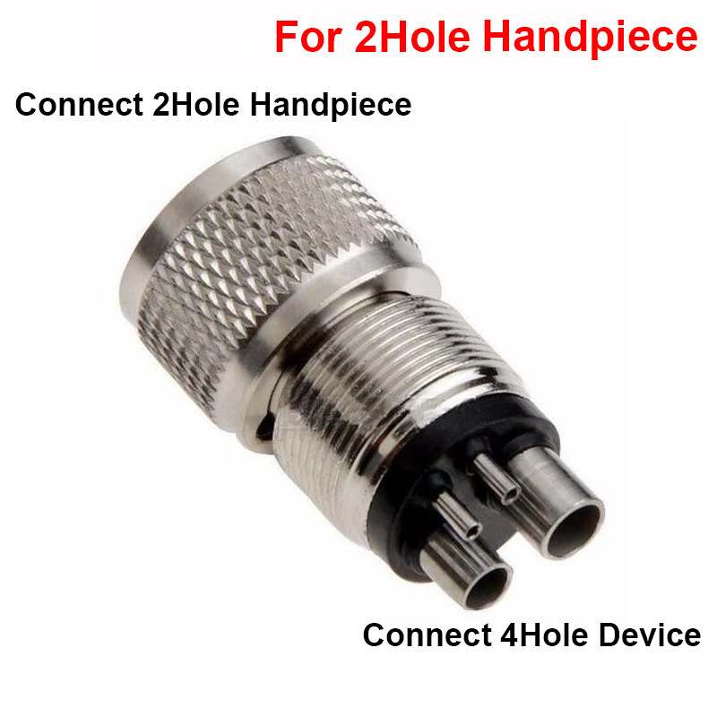 Dental High Speed Handpiece Turbine Adapter from 4 Holes to 2 Holes ...