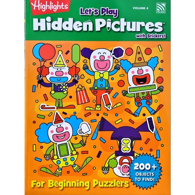 [FUNBOOK] Highlights : Let's Play Hidden Pictures with Stickers ! for ...
