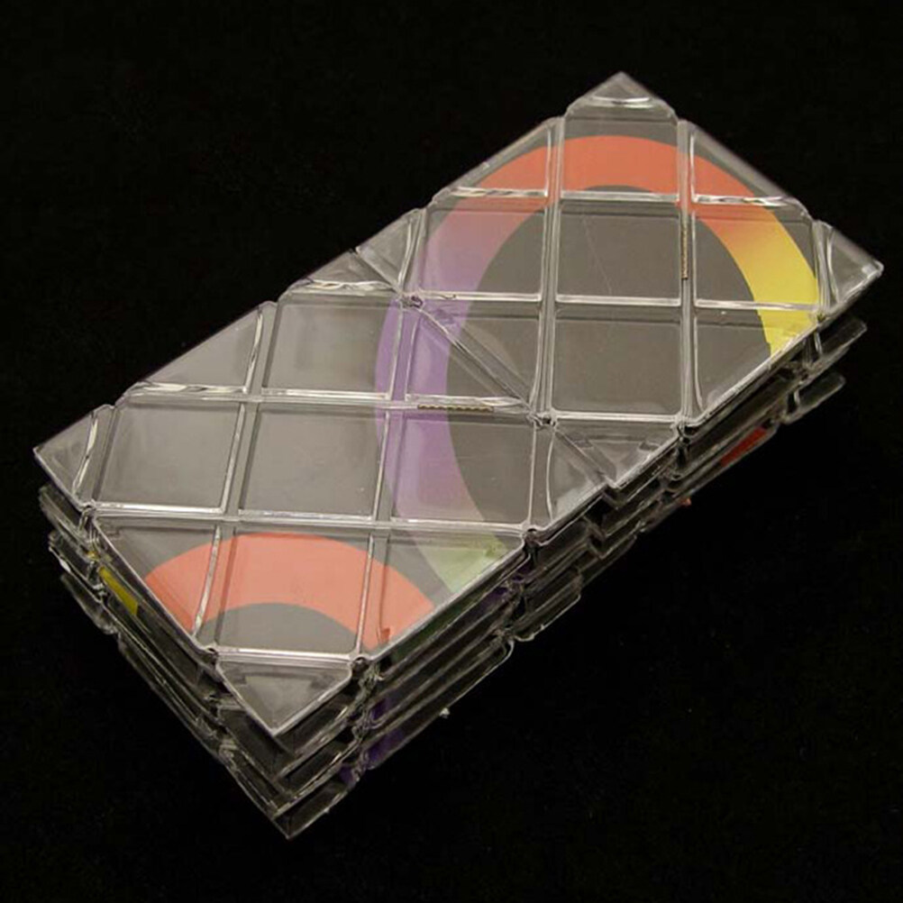 8 Panels Folding Puzzle Cubes Twisty Cubo Magico Professional Cube ...