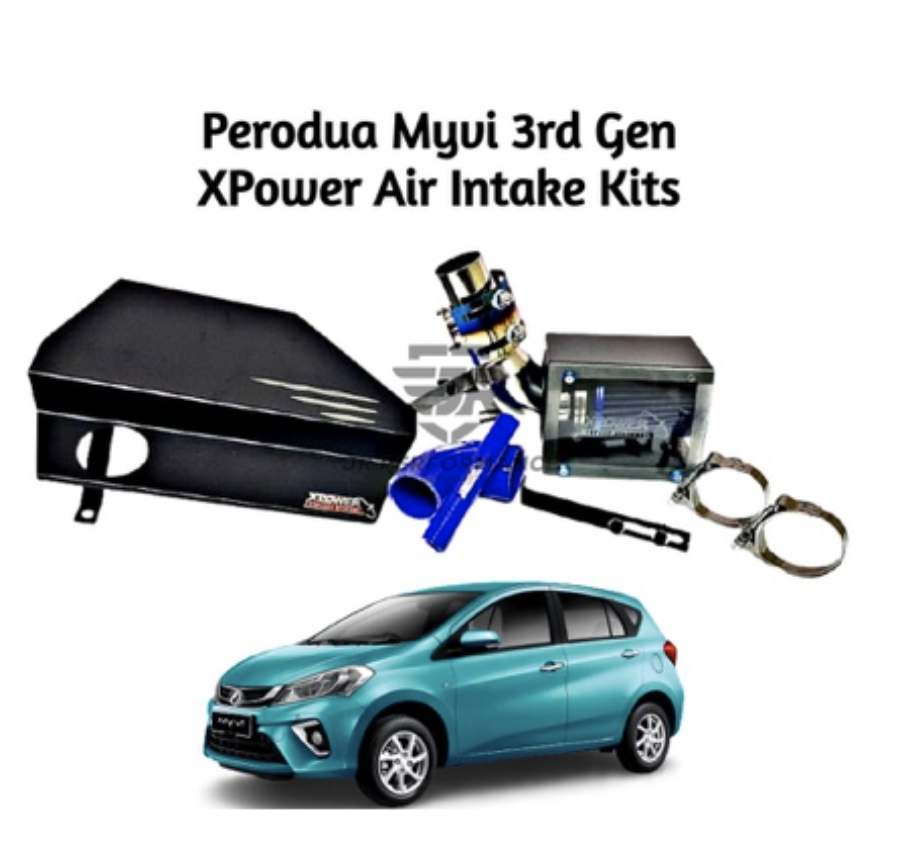 Perodua Myvi New 3rd Gen 1.3/1.5 With Open Pod Filter - Xpower Air ...