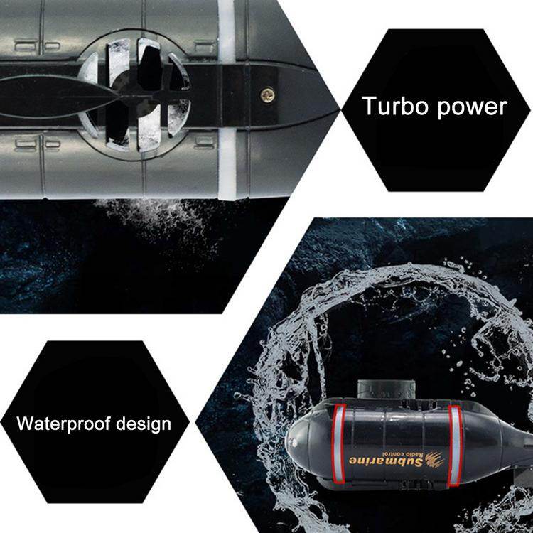 【Yumei】Remote Control Ship Smart Electric Submarine Boat Simulation ...