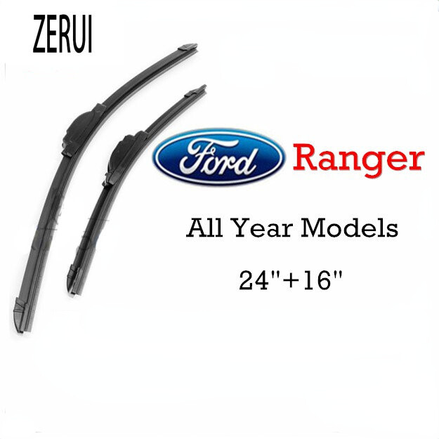 ZR FOR (Select Your Model) Ford Ranger Wiper Blade Set/Pair for XLT ...