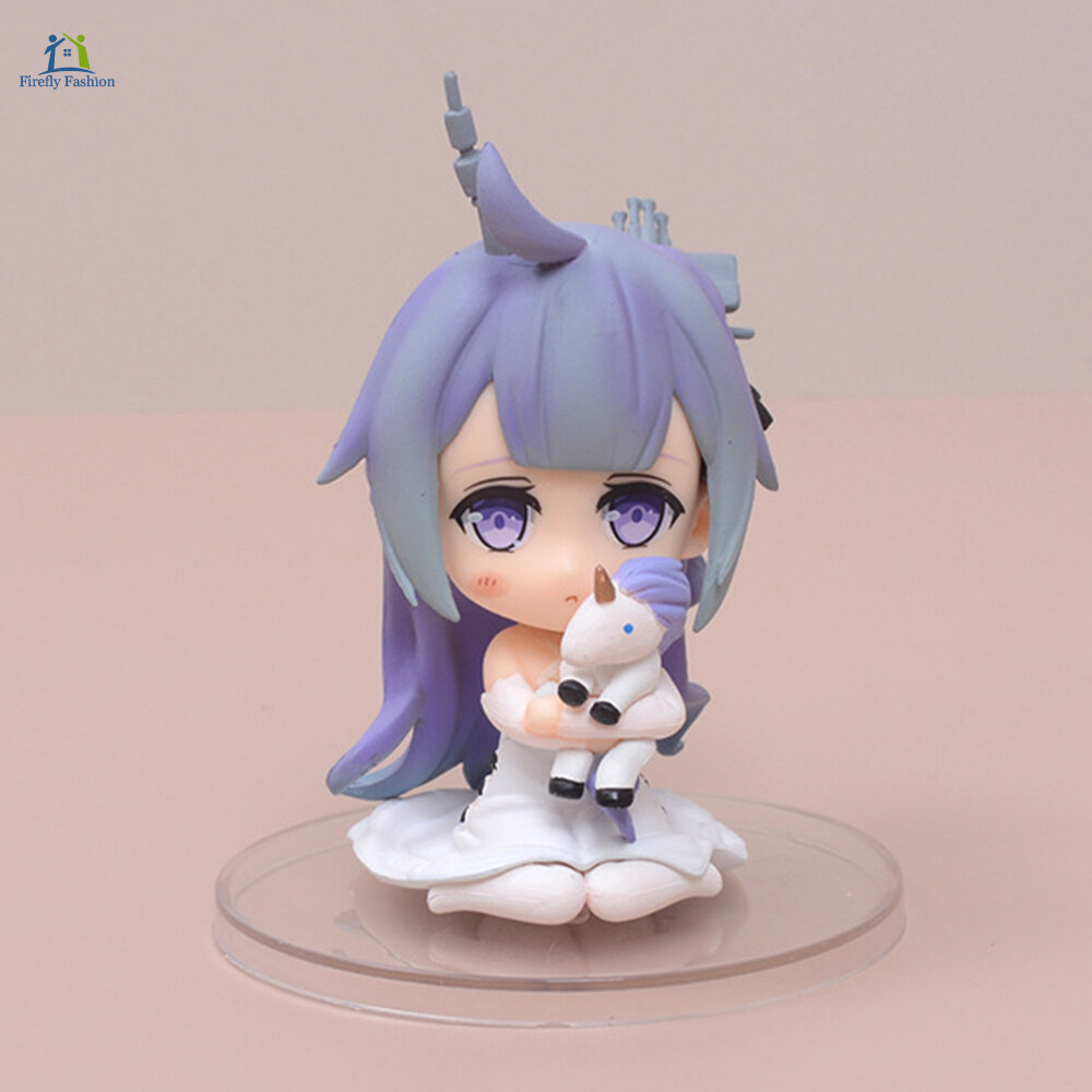 การ์ตูน Azur Lane ฟิกเกอร์รูปปั้นของเล่นโมเดลการ์ตูนหุ่นเคลื่อนไหวของอะ ...