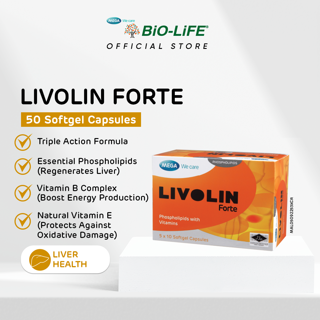 Livolin Forte 50 capsules (EXPIRY DATE JUNE 2025) | Lazada