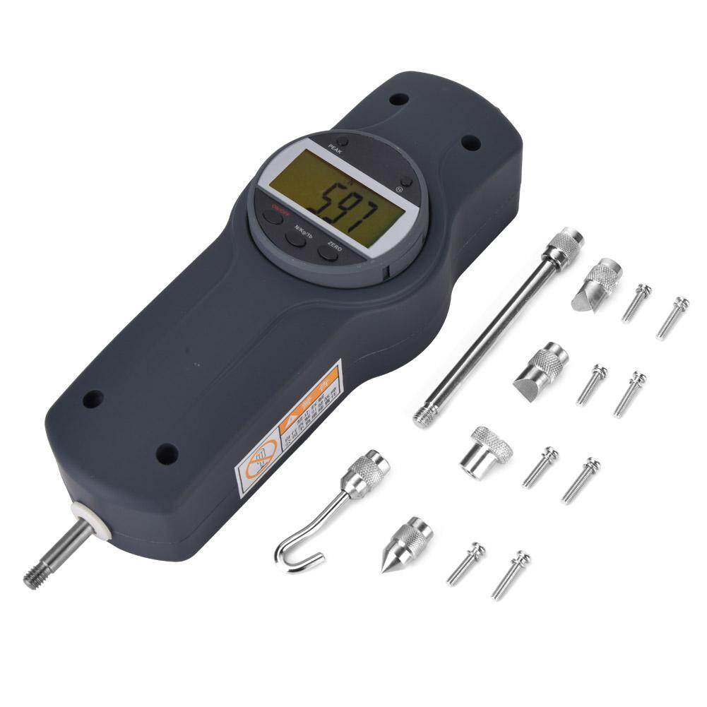 Digital Display Dynamometer Force Gauge Push and Pull Tester Meter with ...