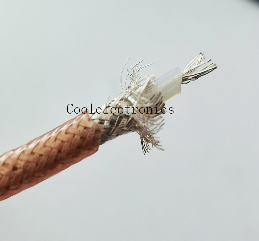 RG400 UHF Male to UHF PL259 Plug Male Connector Double Shielded Copper ...