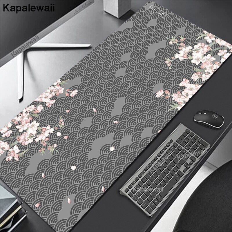 Japanese Art Sakura Mouse Pad Gaming Large Mousepad Cherry Blossom XXL ...
