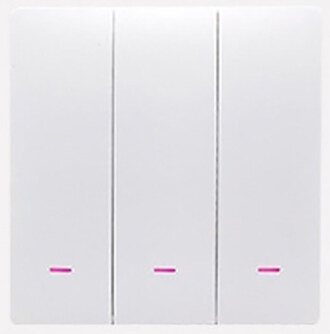 Smart Life mechanical smart WIFI White wall switch (No neutral version ...