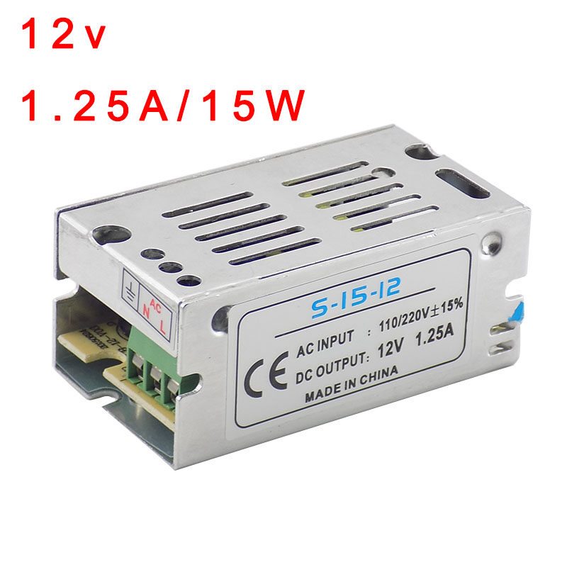 DC 12V 1A 3A 5A 10A 15A 30A AC 110V 220V หม้อแปลง LED Driver สำหรับ ...