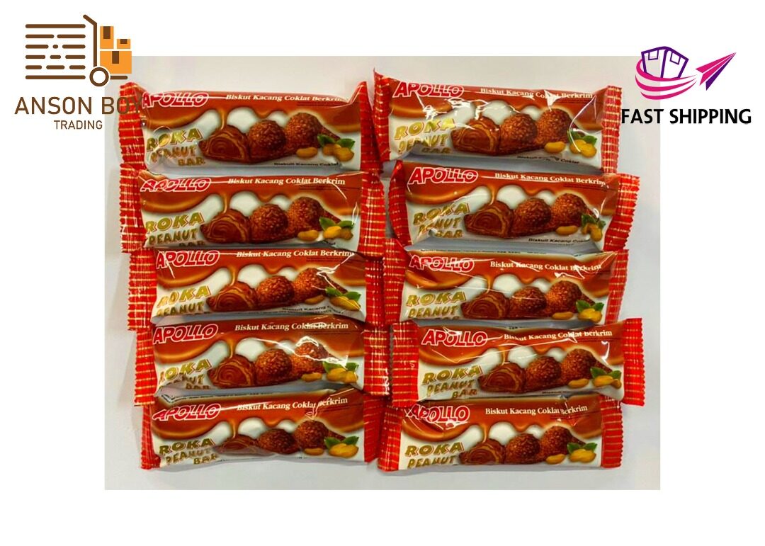 [READY STOCK] APOLLO ROKA PEANUT BAR (1080) | Lazada