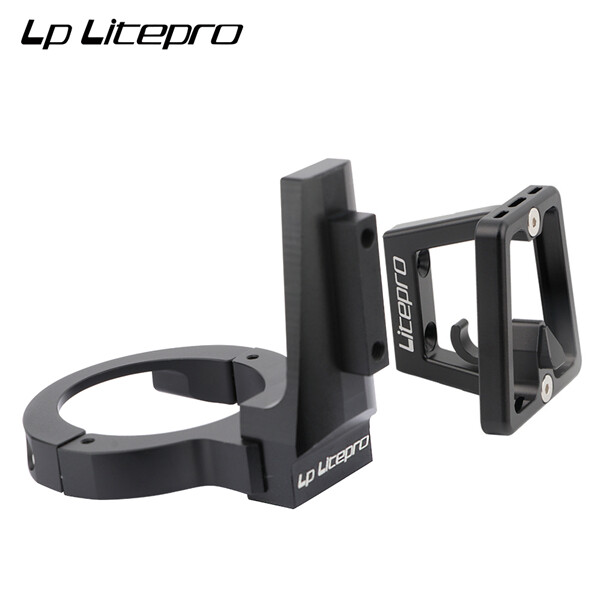 Litepro Folding Bike Front Pack Convert Bracket Front Rack Pig Nose ...