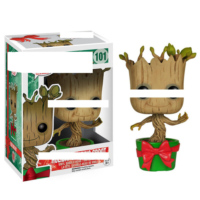 Funko POP Marvel: Holiday Dancing Groot Bobble Action Figure Chirldren ...