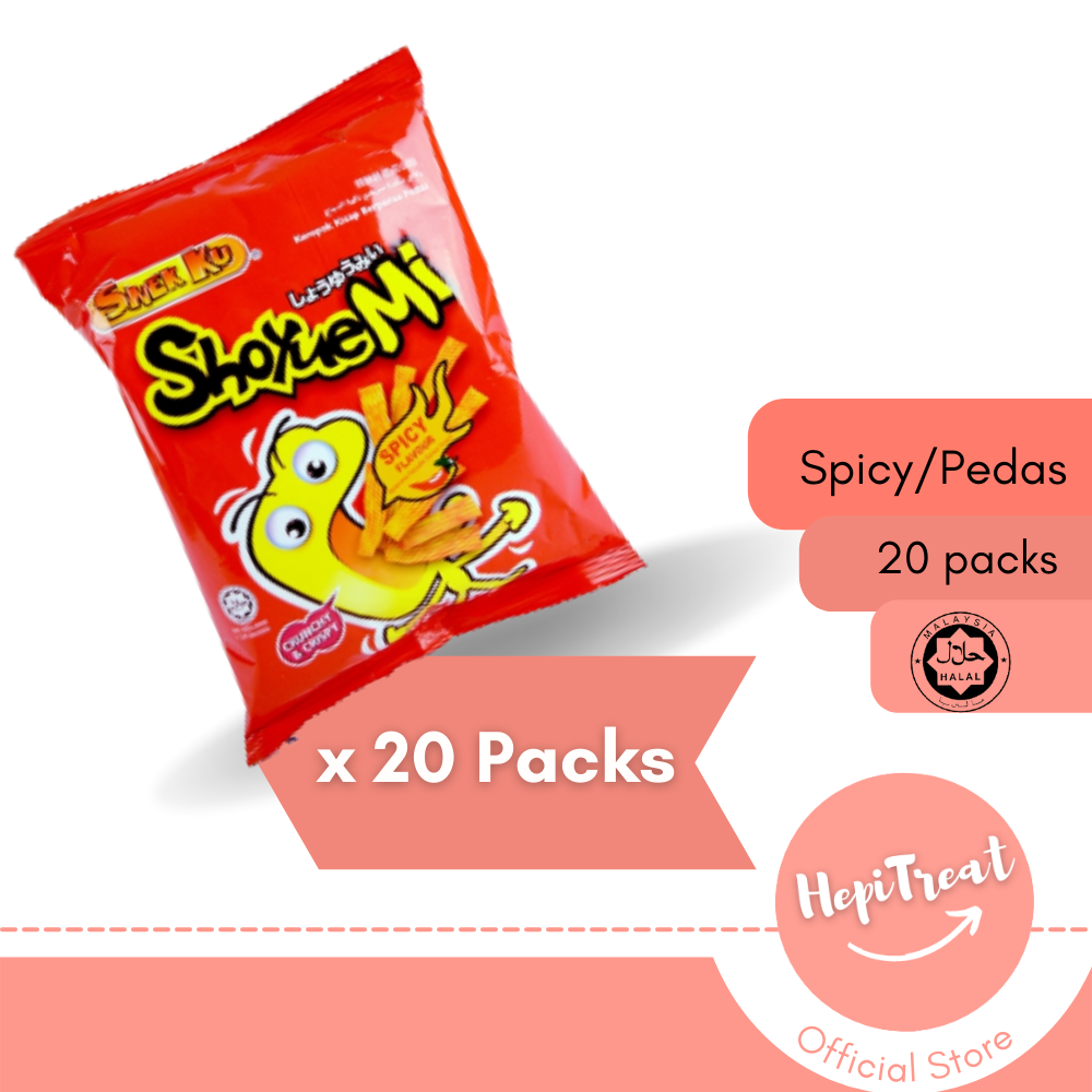 SNEK KU ShoyueMi Japanese Noodles Snack - Original / Spicy / Seaweed ...