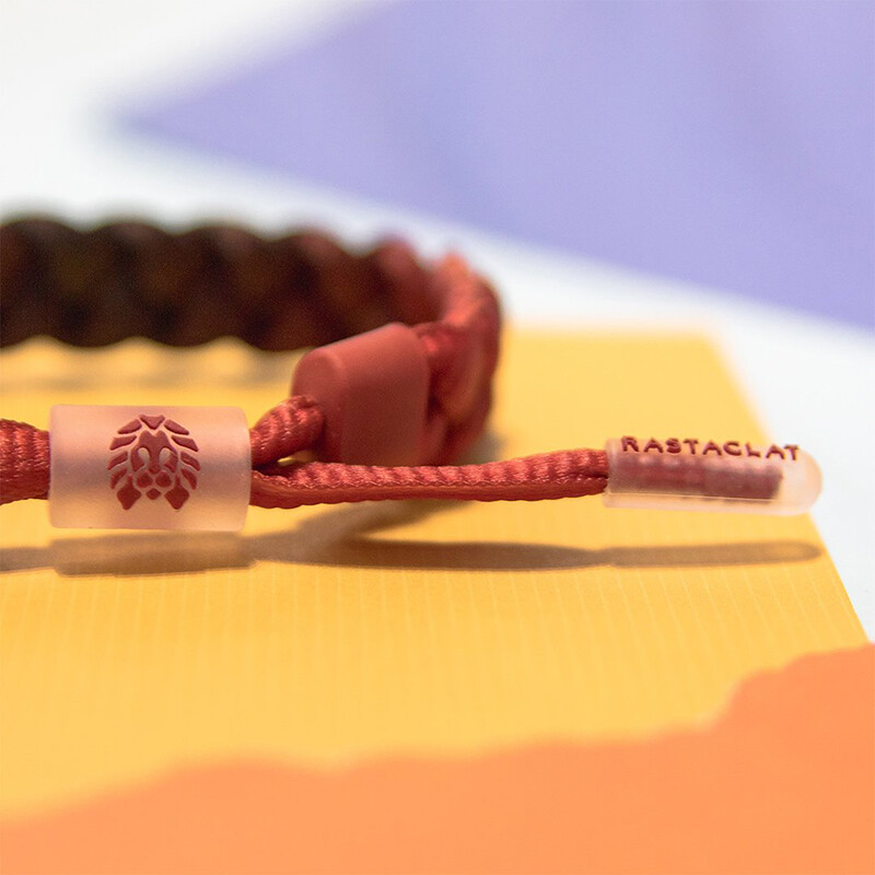 RASTACLAT สร้อยข้อมือสิงโตเล็กมุมมอง Series Red และ Black Gradient ...