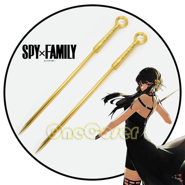 【hot】 35 cm Anime Spy X Family Yor Forger Weapons Thorn Princes Cosplay ...