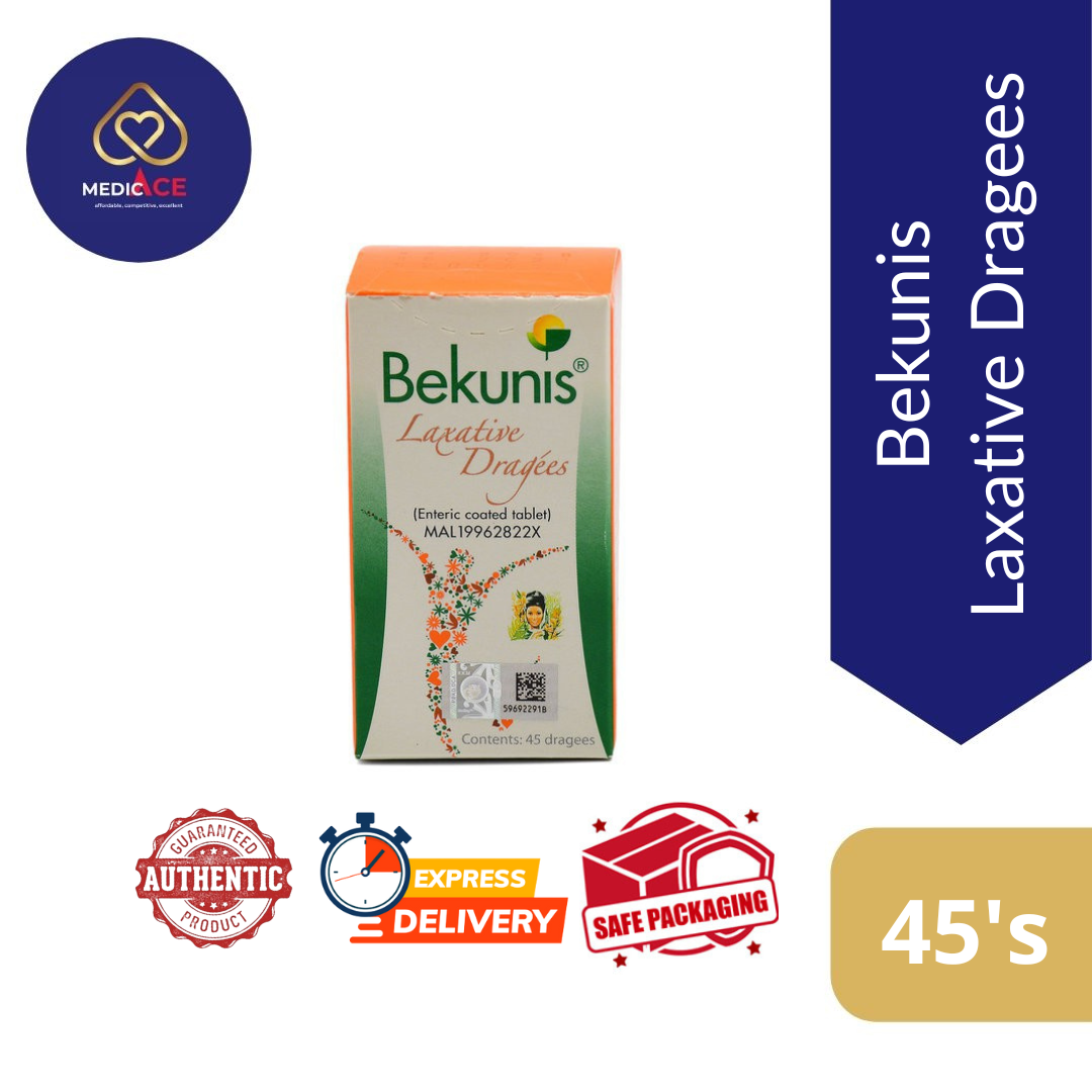 Bekunis Laxatives Dragees 45's (Exp: 08/2024) | Lazada