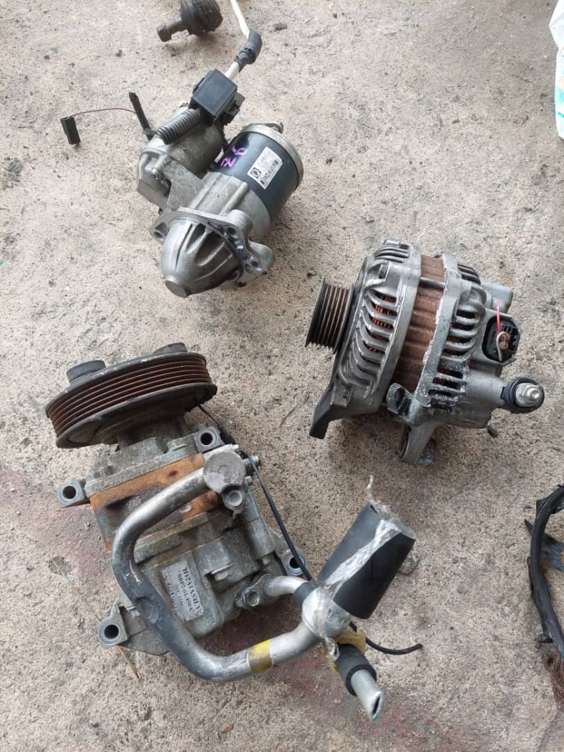 Mazda 3 MZR Alternator, Starter, Air Cond Compressor For Z6 1.6CC ZJ/ZY ...
