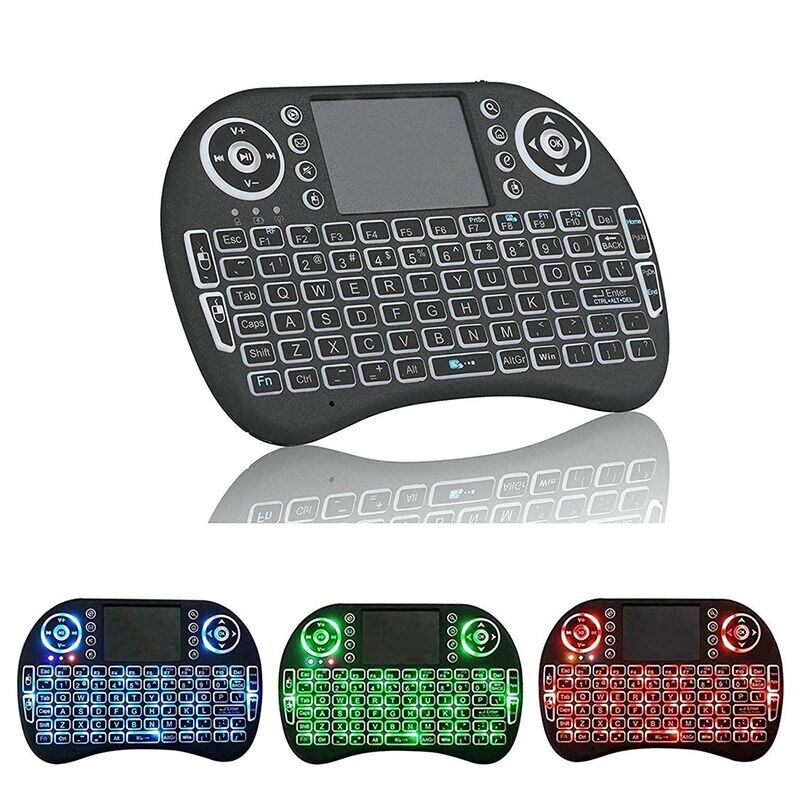 Standard Handheld 2.4G Wireless Keyboard With Touchpad Three-Color ...