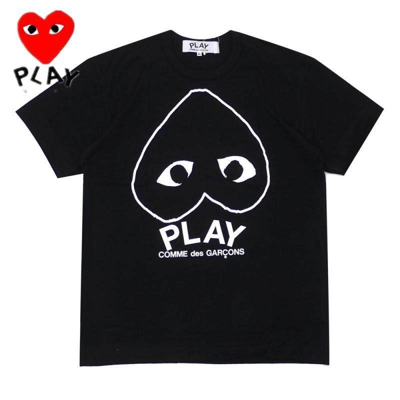 Original 2019ss CDG Play T-shirt black clothing Original COMME des ...