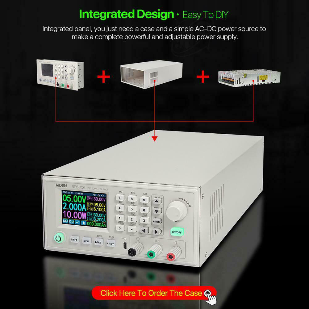 RD6006 RD6006W S06A Integrated Converter Buck โวลต์มิเตอร์ USB Step ...
