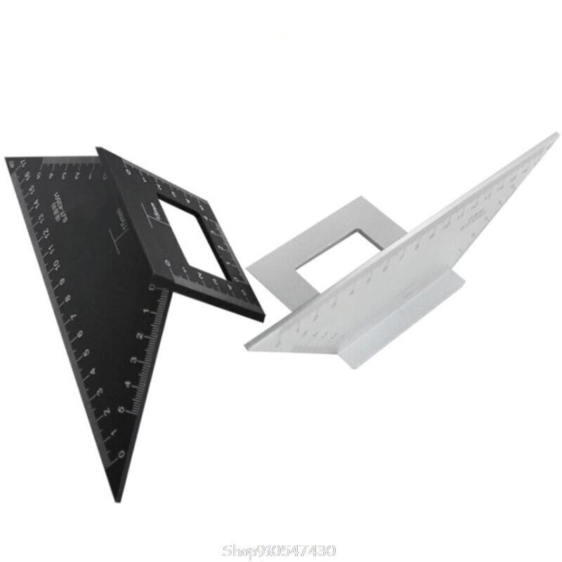 Multifunction Angle Ruler 45 90 Degree Gauge Measuring T Rule Aluminum ...