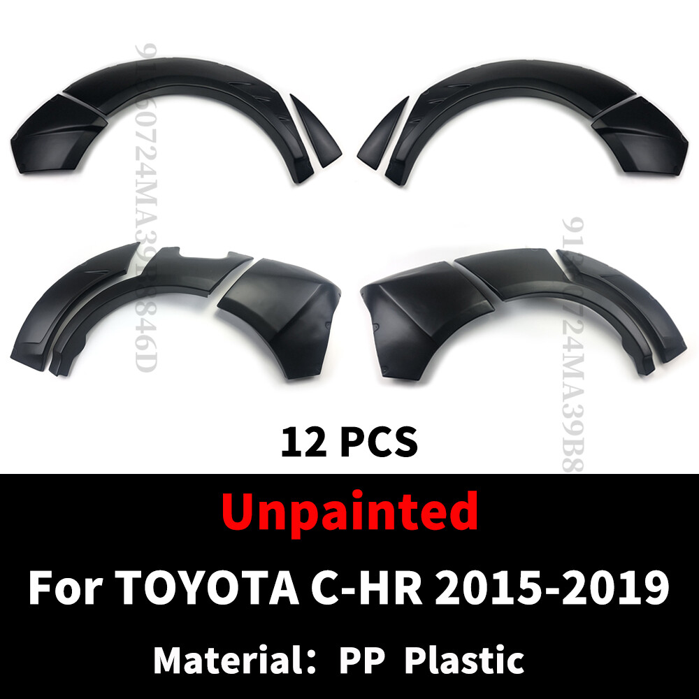 Sport Wide Body Kit Front Rear Wheel Fender Flares Brow Arch Eyebrow ...