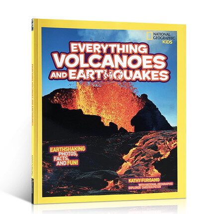 National Geographic Kids Volcanoes and Earthquakes STEAM หนังสือภาพ ...