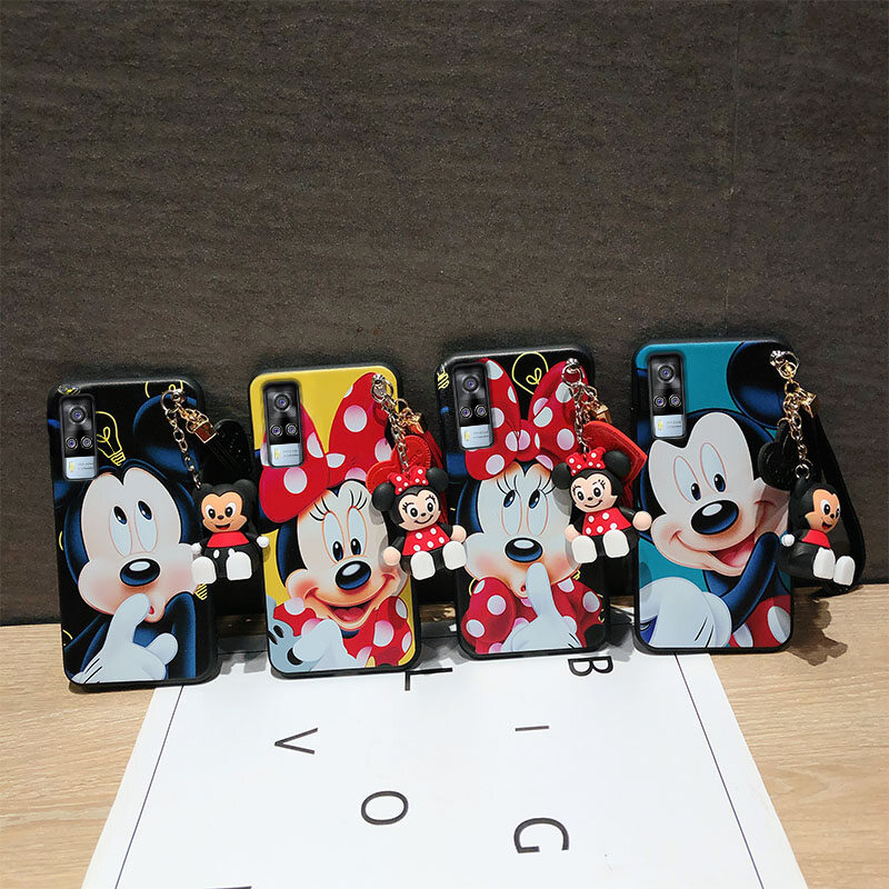 สำหรับ VIVO Y51 2020 / VIVO Y31 2021การ์ตูนน่ารักมิกกี้ Minnie เคส ...