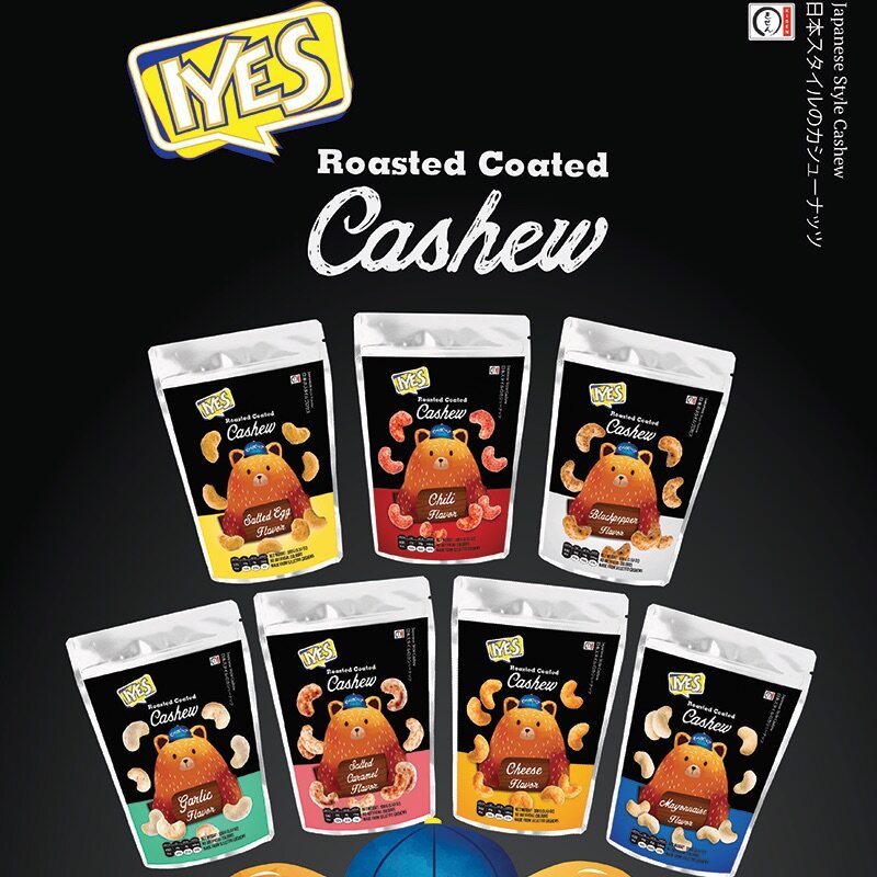 IYES Roasted Coeted Cashew Corn Flavor 腰豆 | Lazada