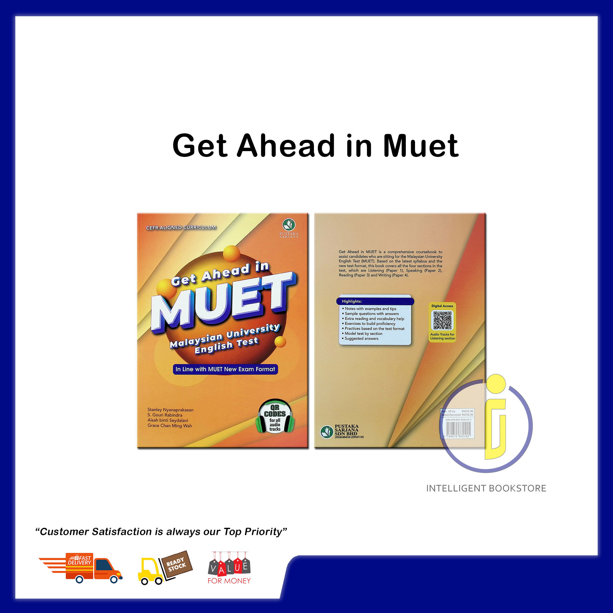 [Intelliegnt] Pustaka Sarjana Get Ahead In Muet 2023 | Lazada