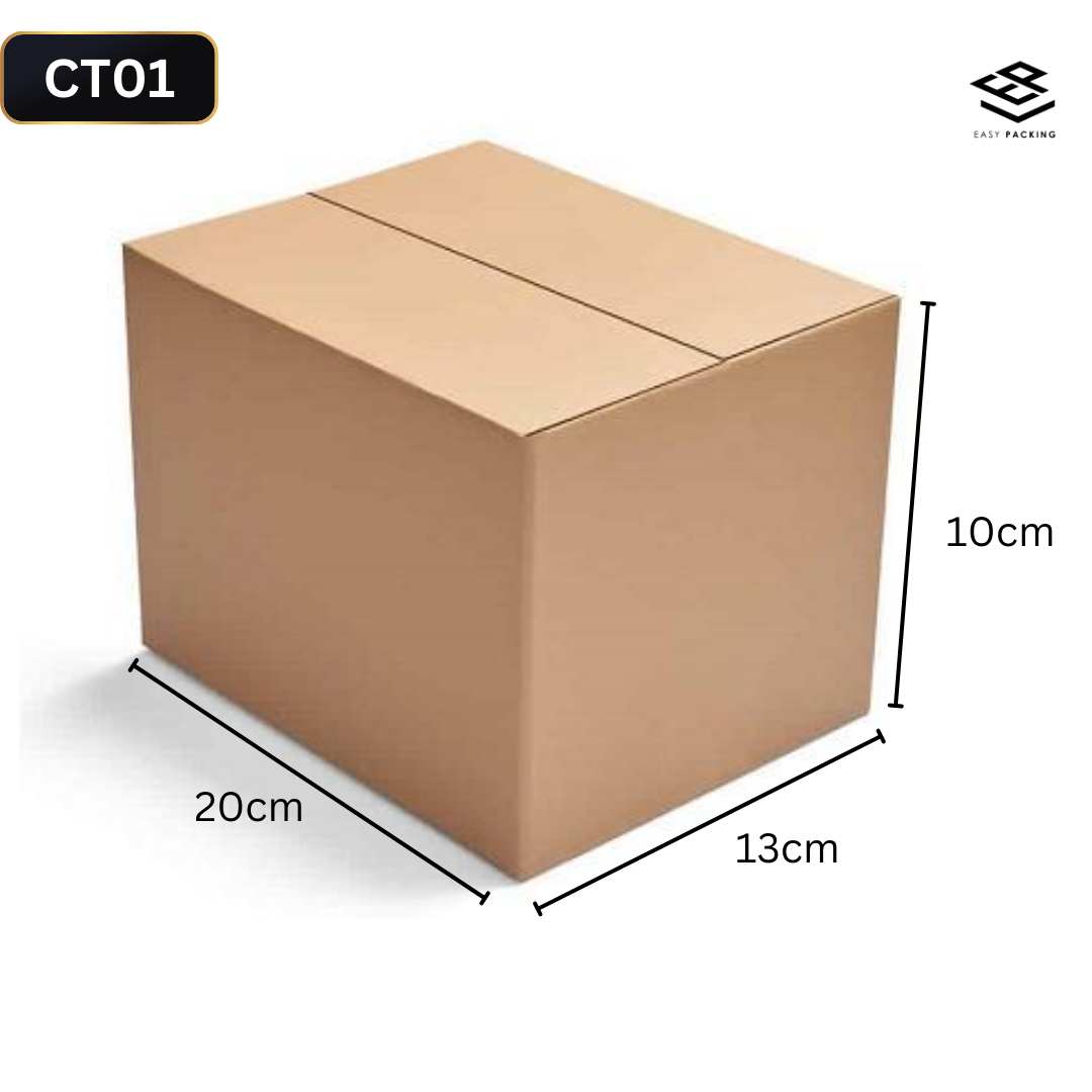 (Small Size) Plain Carton Box A Flute Packing Box Packaging Box Paper ...
