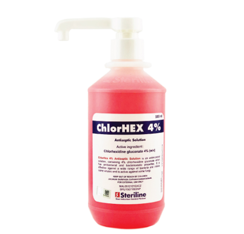 CHLORHEX 4% SOLUTION 500ML EXP05/2026 | Lazada