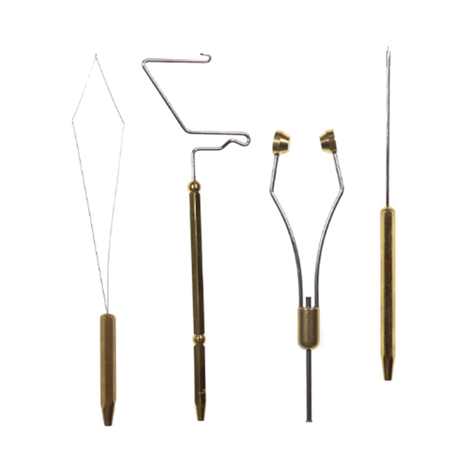 Daywolf Fly Tying Vise พร้อม C Clamps ทองเหลืองโรตารี่ Fly Fishing Hook ...