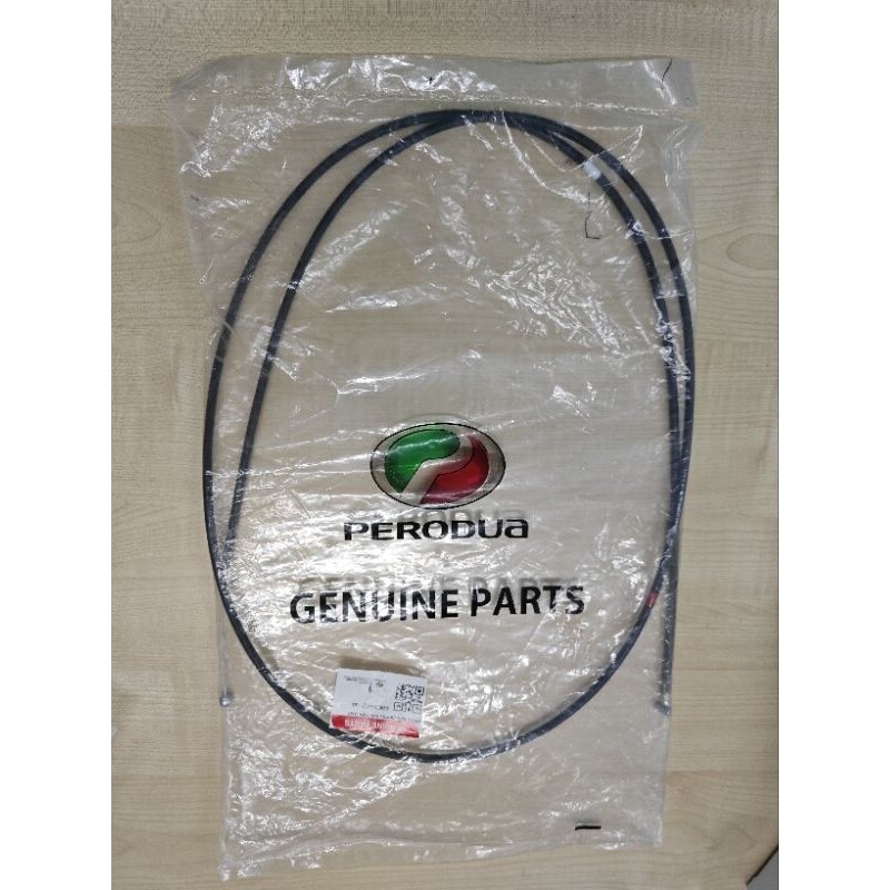 *ORIGINAL PERODUA ALZA 2009-2021 FRONT BONNET HOOD LOCK CABLE/ DEPAN ...