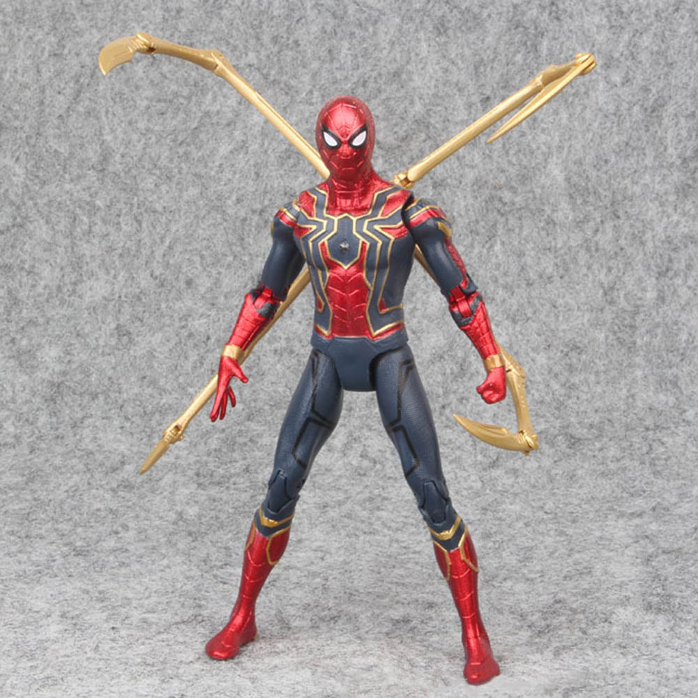Action Figure Toy Marvel Infinity War Iron Spider Man Action Figure Toy ...