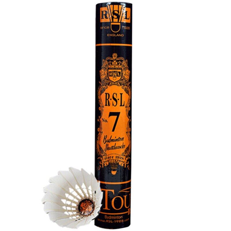 Spot RSL 3 / 4 / 5 / 6 / 7 Tourney Shuttlecocks Badminton Duck Feather Ball | Lazada Singapore
