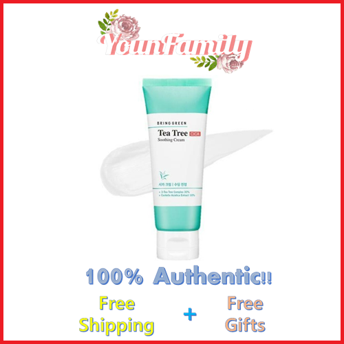 [Bring Green] Tea Tree Cica Soothing Cream 100ml | Lazada PH