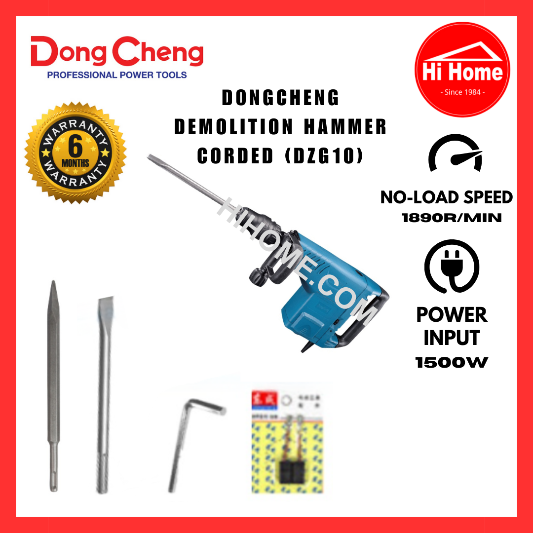 DongCheng DEMOLITION HAMMER PERCUSSIONS CONCRETE ELECTRIC HAMMER ...