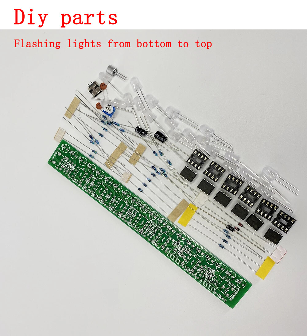 LED Light Music Audio Spectrum Dynamic Display Volume Level Indicator ...