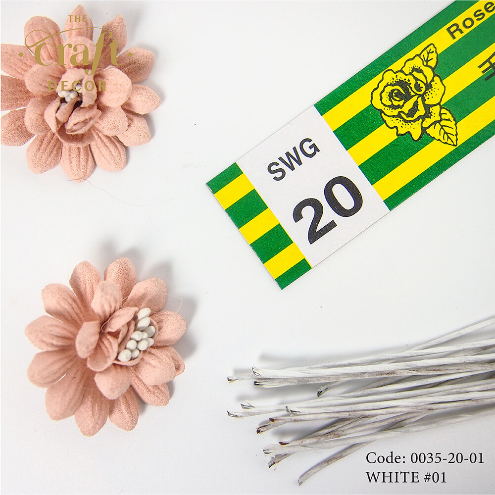 The Craft Decor 35cm+- Floral Wire | Kawat dawai Bunga | Lazada