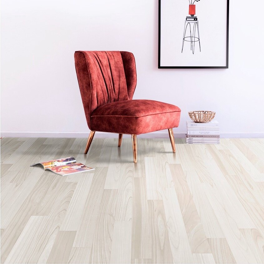 Premium PVC Vinyl Flooring Rubber Carpet 20m x 1.37m (4.5 feet ...