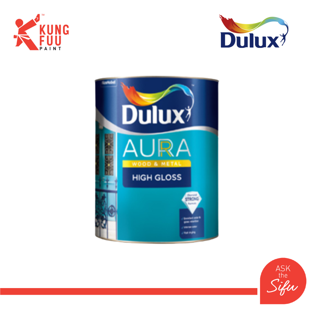 Dulux 1 Litre / 5 Litre Aura High Gloss Color Paint (Part 2) | Lazada