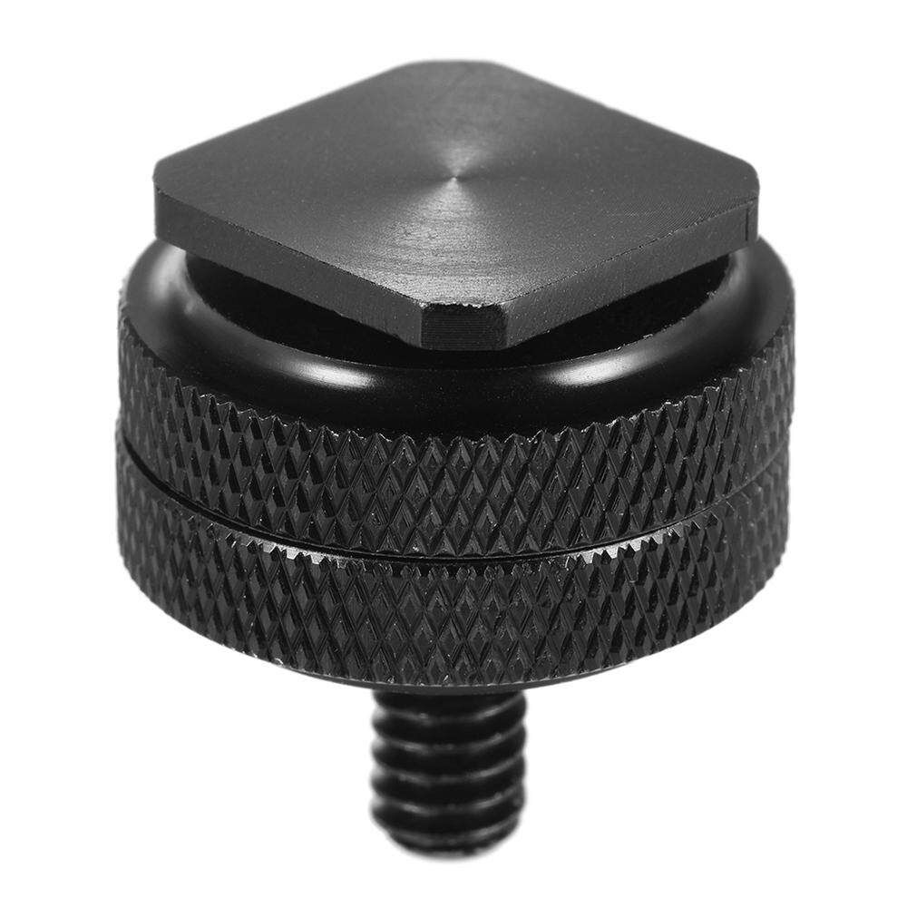 Double Nut Flash Mount Adapter Speedlite Accessory 1/4" Thread Screw ...