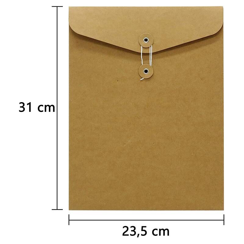 10Er Document Case Made Of Cardboard / Kraft Paper in A4 Format ...