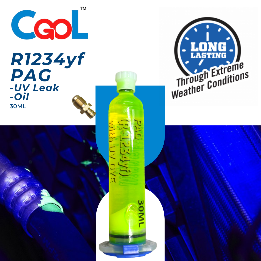 NYGP R1234yf UV Leak Detector Dye with Fully Synthetic oil For Air Cond ...